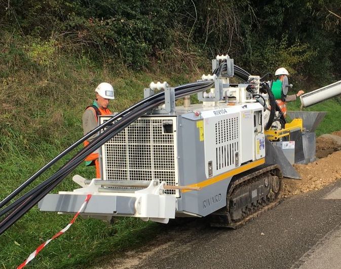 Trancheuse Rivard - Fontenat TP- Groupe Fontenat